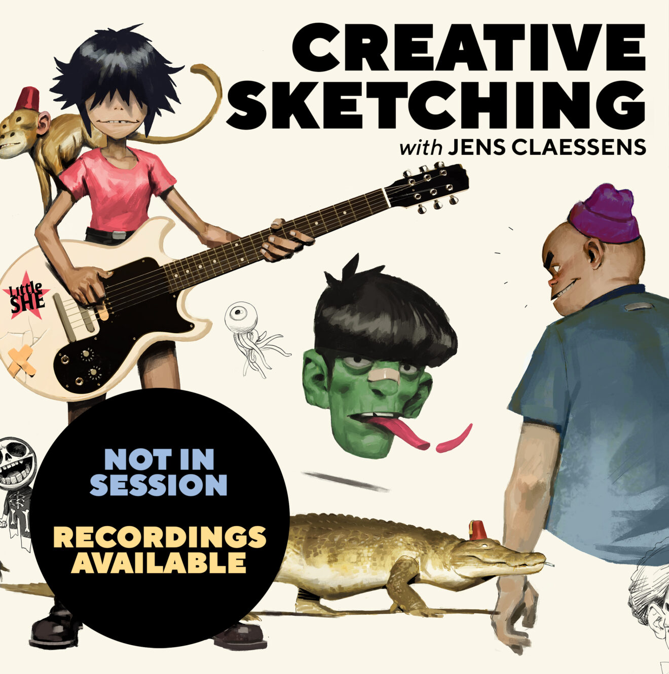 Creative Sketching with Jens Claessens September 2023 – Underpaint Academy