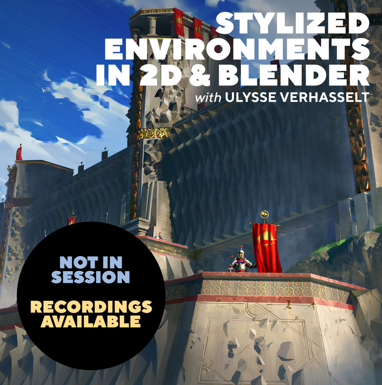 Stylized Environments in 2D & Blender with Ulysse Verhasselt ...