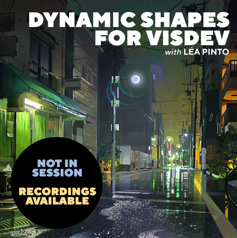 Dynamic Shapes for VisDev with Léa Pinto – Underpaint Academy