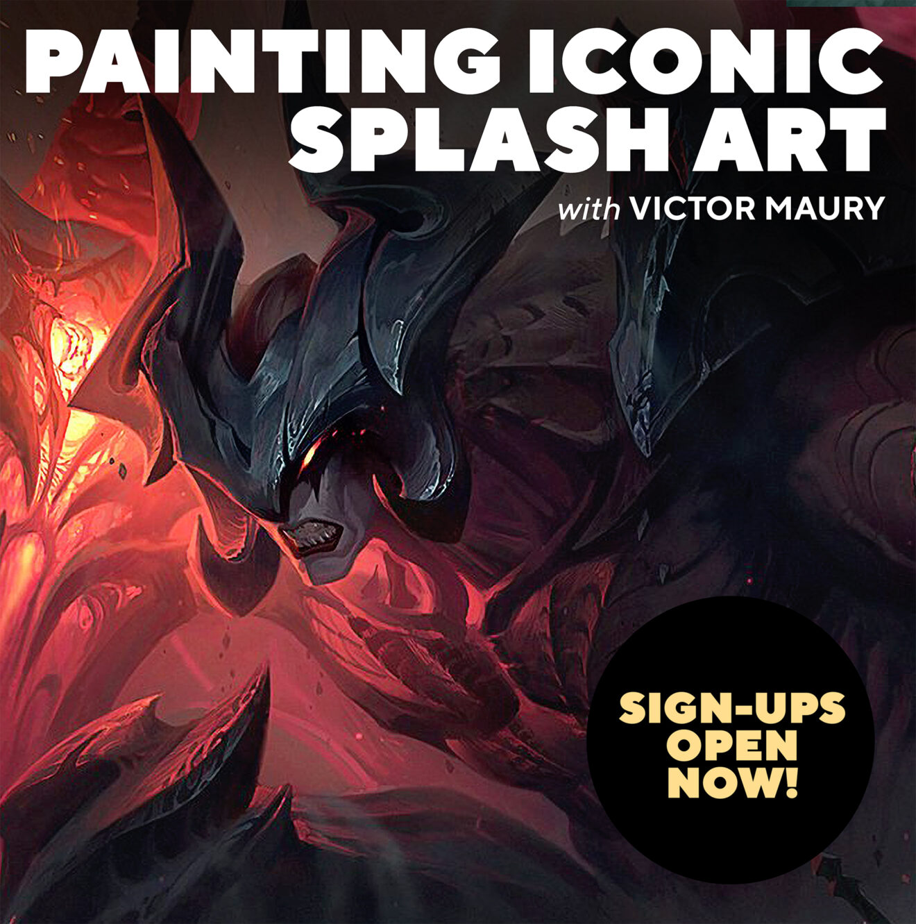 Painting Iconic Splash Art with Victor Maury – Underpaint Academy